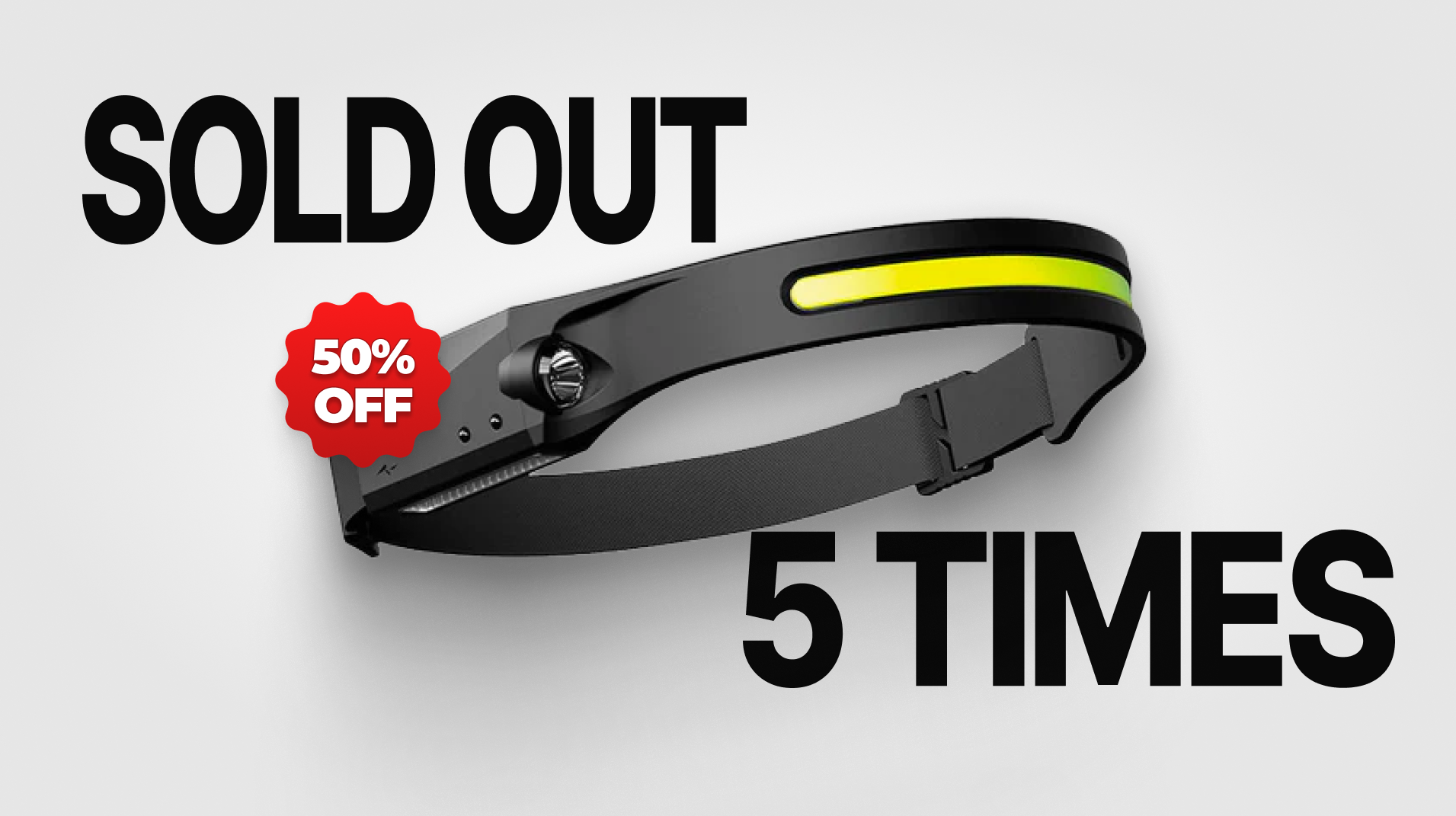 The Original 230° Viral Wide Beam Headlamp – LuxeLight